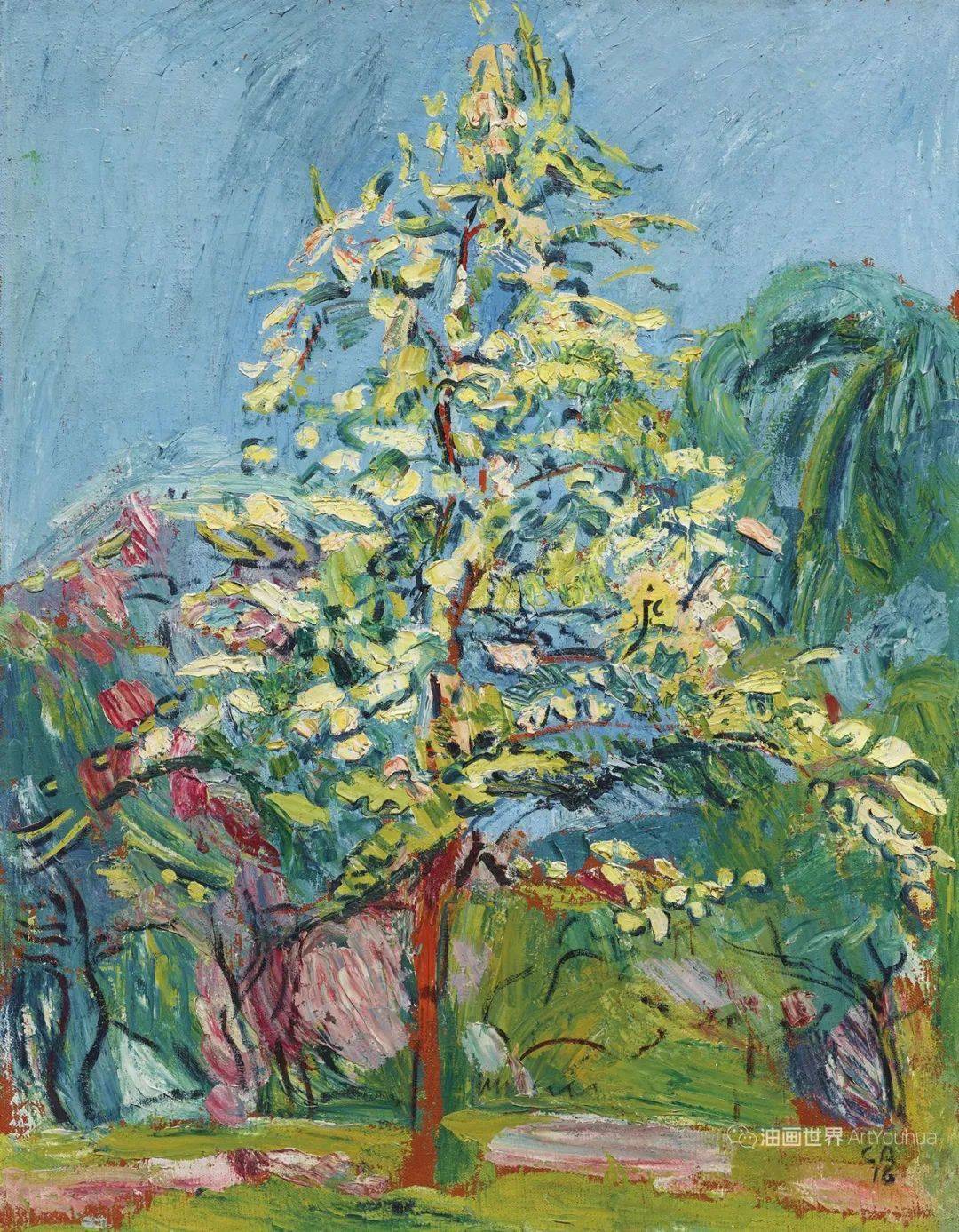 色彩大师库诺·阿米埃特_Amiet_瑞士_作品