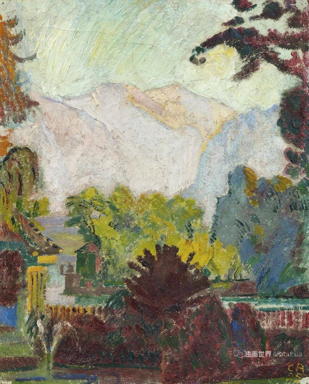 色彩大师库诺·阿米埃特_Amiet_瑞士_作品