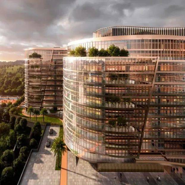 印度“硅谷”新地标:Google谷歌总部大楼封顶/BM宝麦蓝_建筑_Bagmane_园区