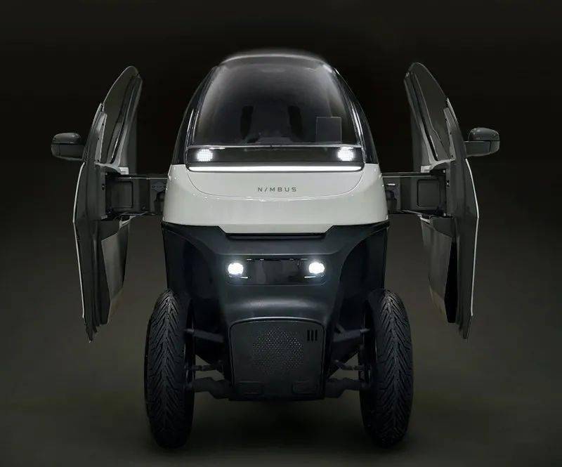【代步小利器】超迷你Nimbus One双座电动车美国开卖 有车门不怕雨淋、可停机车位_搜狐汽车_搜狐网