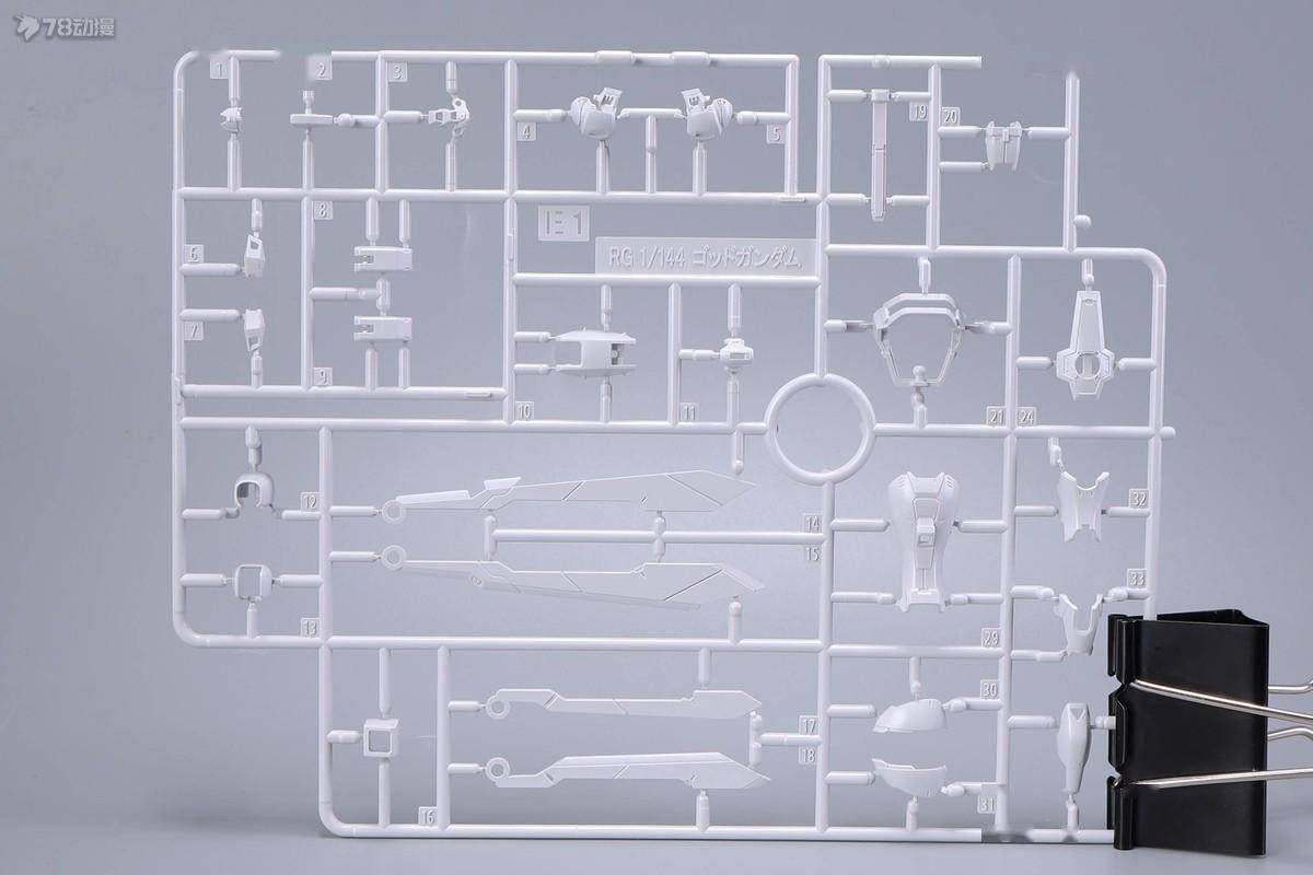 78官测：RG 普通版 RG37 GF13-017NJⅡ 神高达_细节_进行_骨架
