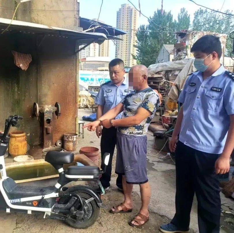 盐城多名男子疯狂偷盗电动车、电瓶被抓！阜宁益林群众
