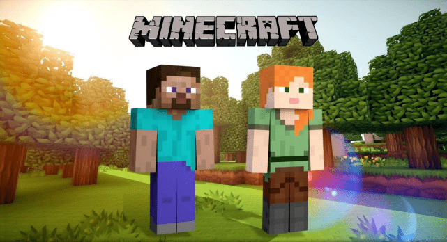 我的世界：13年来Mojang首次更改了Steve皮肤！胡子又回来了！_Alex_史蒂夫_角色