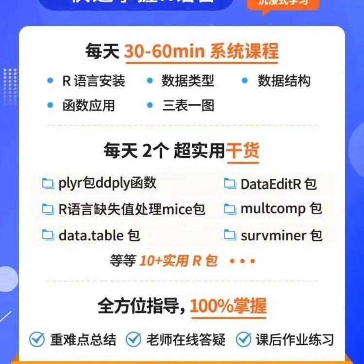 R语言从入门到精通视频详解_特训_语言_视频
