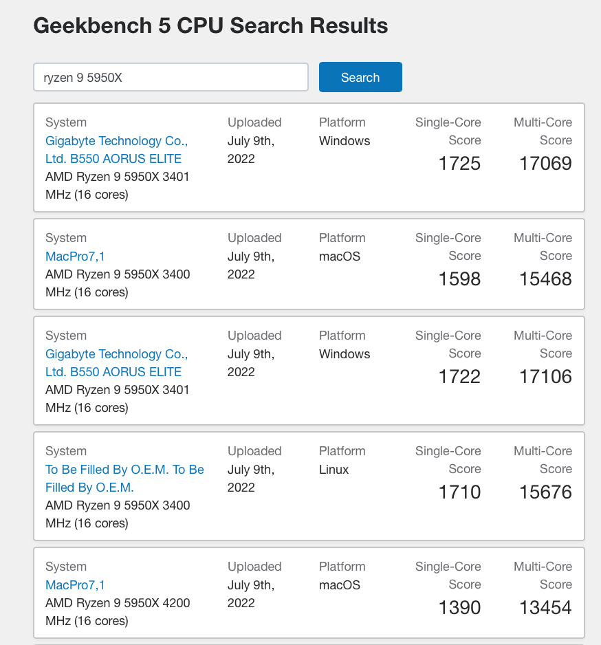 AMD 新款 R9 7950X 现身 Geekbench，单核跑分提升 29%_锐龙_型号_性能