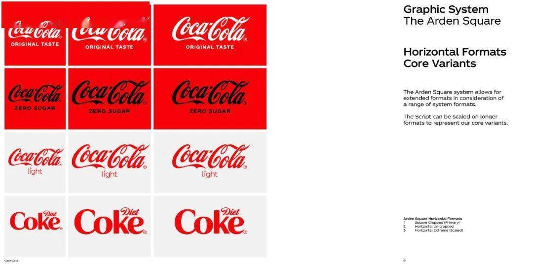 可口可乐 Coca Cola 最新品牌VI视觉体系，变得越来越多彩了？_口味_手册_蜜桃