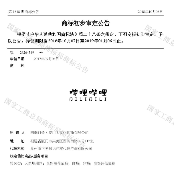 B站诉争“哔哩哔哩”商标被驳回，不符合驰名商标认定的标准 注册 信息 上海