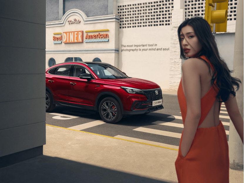 轿跑型格，颜值无敌，长安2023款CS85COUPE出击_搜狐汽车_搜狐网