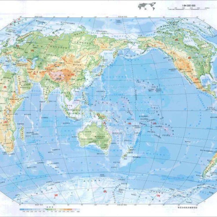 世界国家地形图_测绘_欧洲_来源