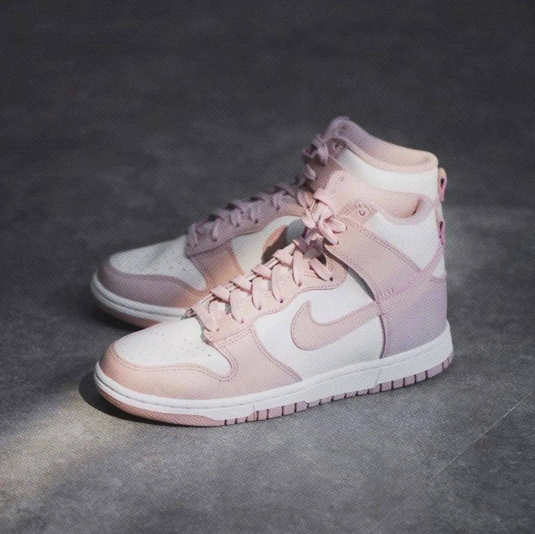 SOAR｜WMNS NIKE DUNK HIGH “PINK OXFORD” 中签短信已发送_活动_顾客_已登记