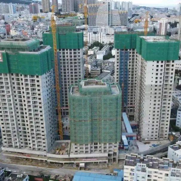 大理市城镇棚户区龙尾关安置房主体结构封顶工程施工片区 4457