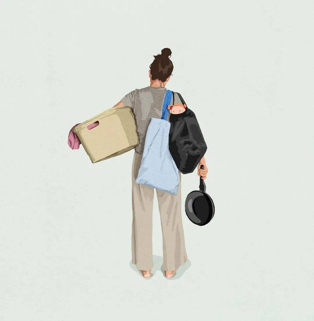 【插画】比利时Giselle Dekel：为乏味的平凡时刻注入灵魂_作品_方式_创作