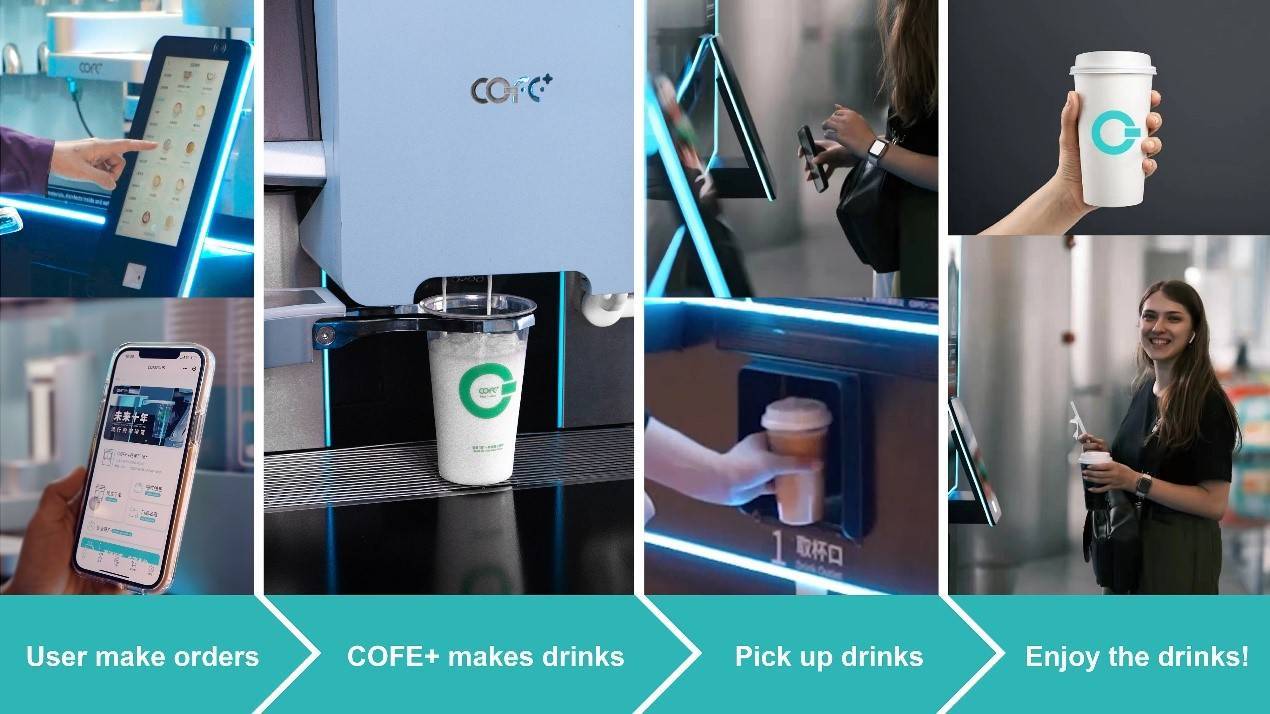 COFE+机器人咖啡亭，让世界没有难开的咖啡店_经营_疫情_以下问题