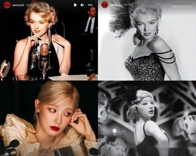 (G)I-DLE新专全员金发，原来是为了致敬美国女演员玛丽莲·梦露？_专辑_音乐站_韩国女团