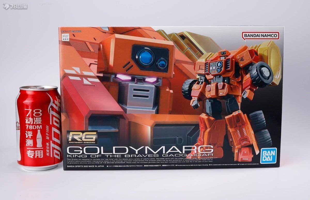 78官测：万代 RG系列 GGG 黄金马克_细节_造型_对比