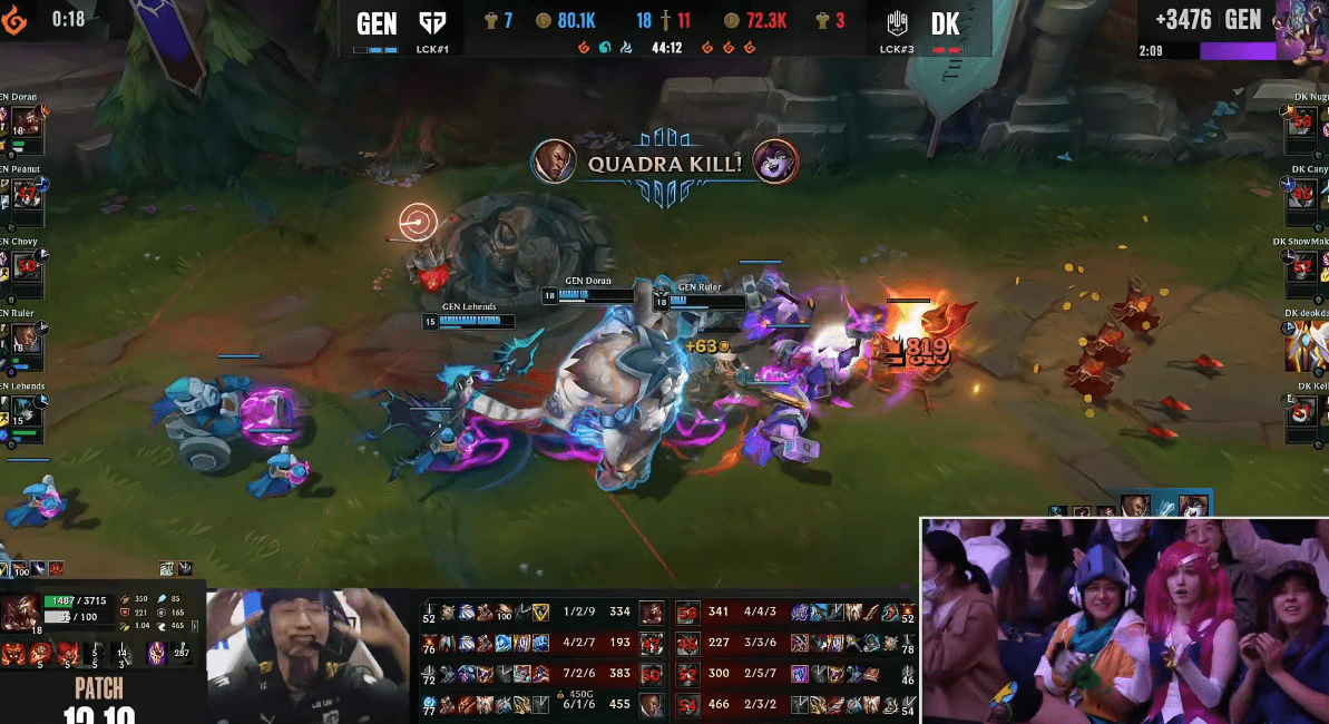 “DK憾负GENG，许秀一脸落寞”，Canyon尽力了，管泽元哭腔解说_比赛_花生_英雄联盟