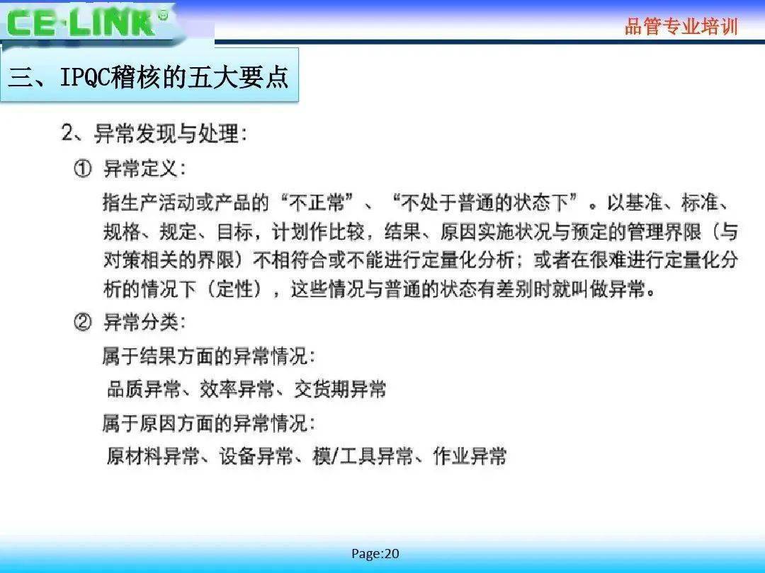 【标杆学习】IPQC-稽核技巧_搜狐汽车_搜狐网