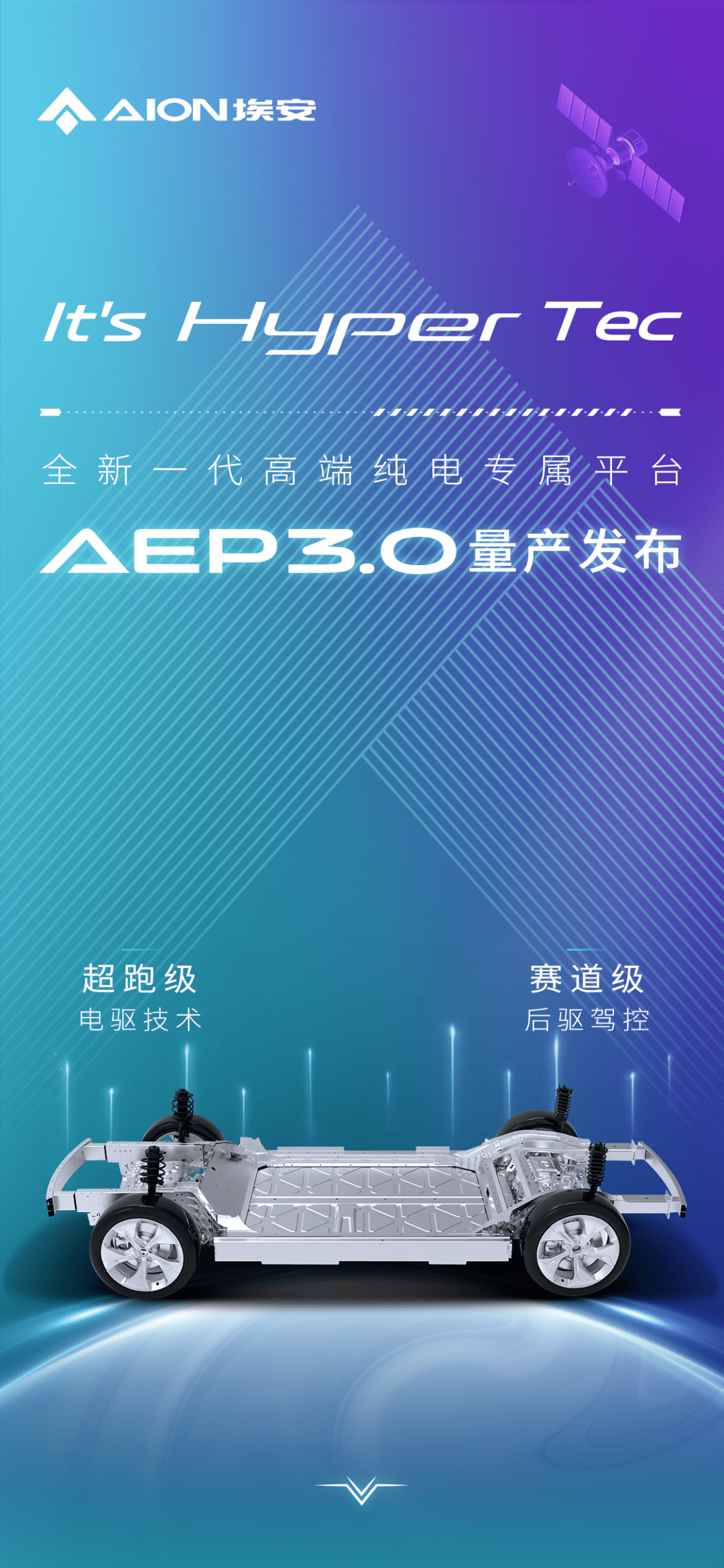 It's Hyper Tec! 全新一代高端纯电专属平台AEP3.0量产发布_搜狐汽车_搜狐网