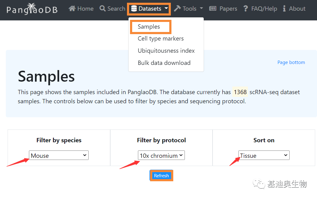 PanglaoDB——另一个快速完成细胞注释的免费网站_数据_基因_类型