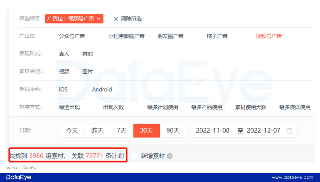 视频号全量开放信息流广告，如何影响游戏行业?_DataEye_流量_微信