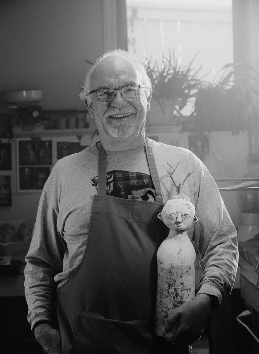 Bob Acton | 独特工艺的雕塑_粘土_作品_釉料