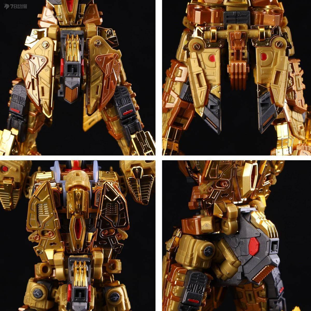 78官测：MG MGEX 强袭自由高达_细节_骨架_金色
