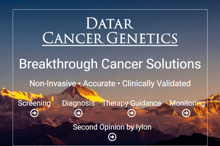 脑癌液体活检测试获FDA“突破性医疗器械认定”，Datar Cancer Genetics再下一城！_研究_进行_诊断