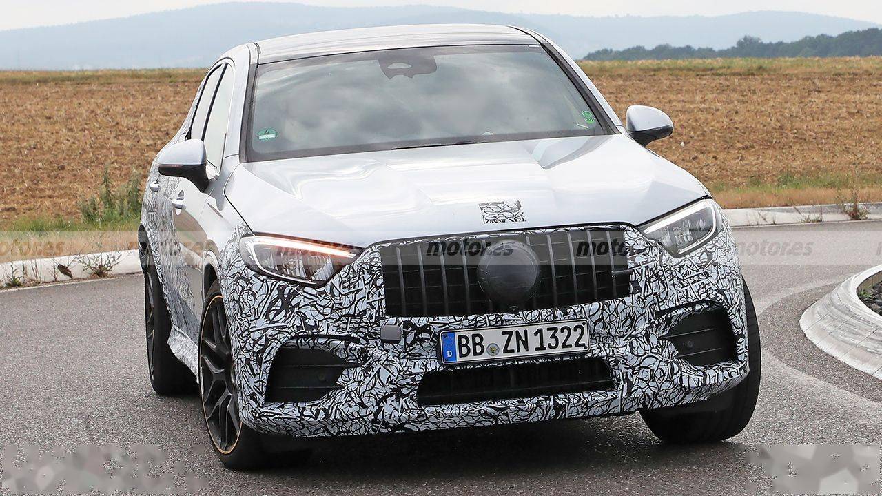 年内亮相 曝全新梅赛德斯-AMG GLC 43 Coupe谍照_搜狐汽车_搜狐网