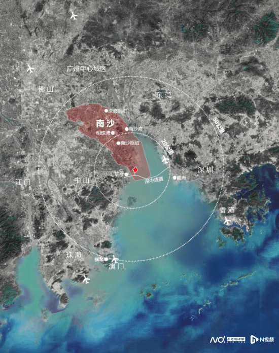 广州南沙拟于万顷沙南片建大型城市综合体！服务重大文体赛事_湾区_竞赛_经验