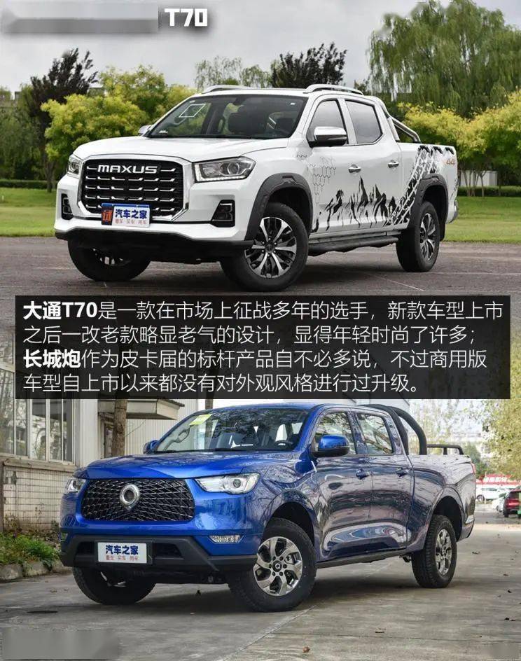 一较高下 上汽大通MAXUS T70对比长城炮_搜狐汽车_搜狐网