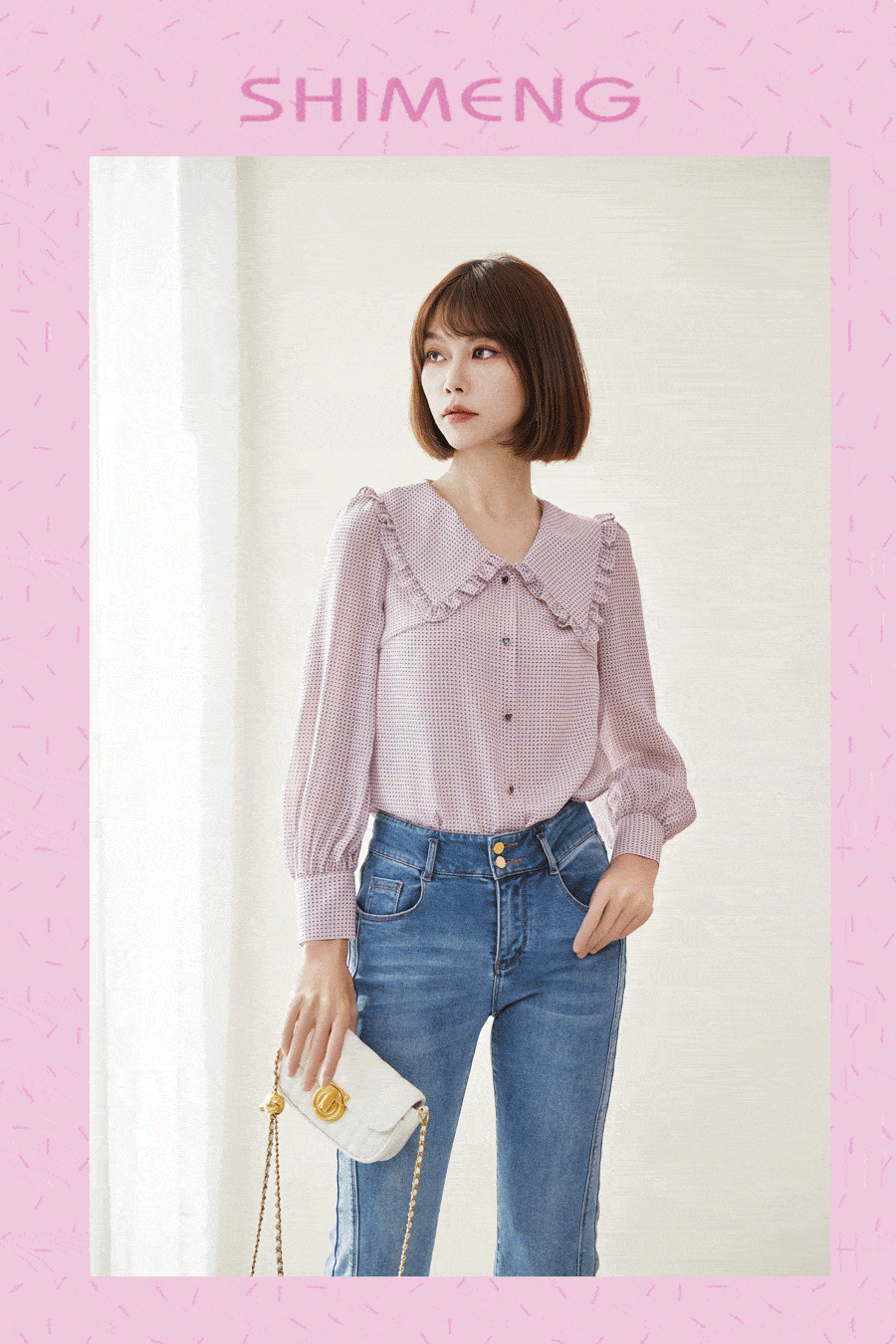 SHIMENG | 赴一场肆意心动_设计_衬衫_印花