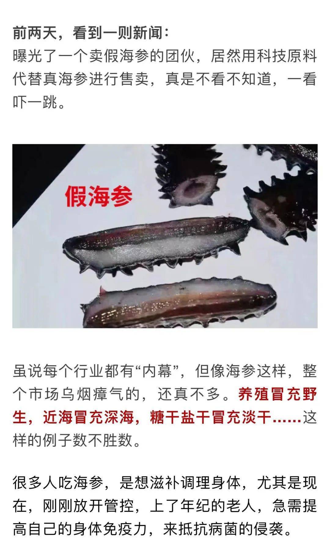 春季吃海参,这几个误区一定要注意!