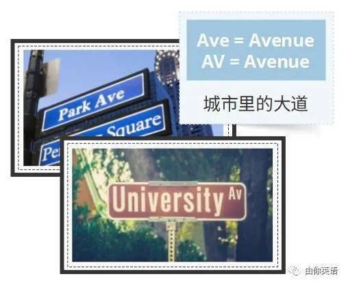 Dr、St、Rd、Ave、Bl......这些英文缩写都是个啥？？？_street_城市_道路