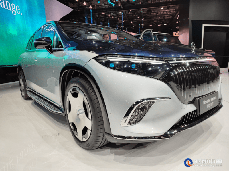迈巴赫EQS纯电SUV亮相上海车展，续航里程最高可达600公里_搜狐汽车_搜狐网