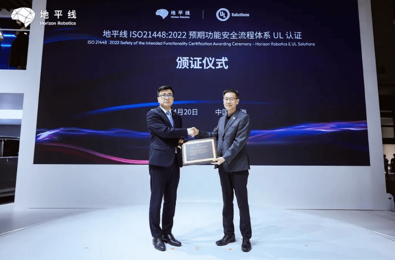 地平线通过 ISO 21448 预期功能安全标准流程体系认证_搜狐汽车_搜狐网