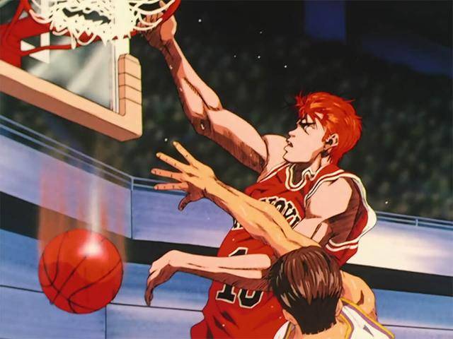 《灌篮高手》湘北战队19场比赛大盘点！樱木天才、流川枫无敌！_高中_离场_联赛