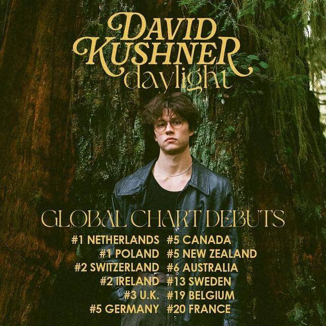 21岁新人男歌手打入美国单曲榜，我支持他！_Kushner_David_排名