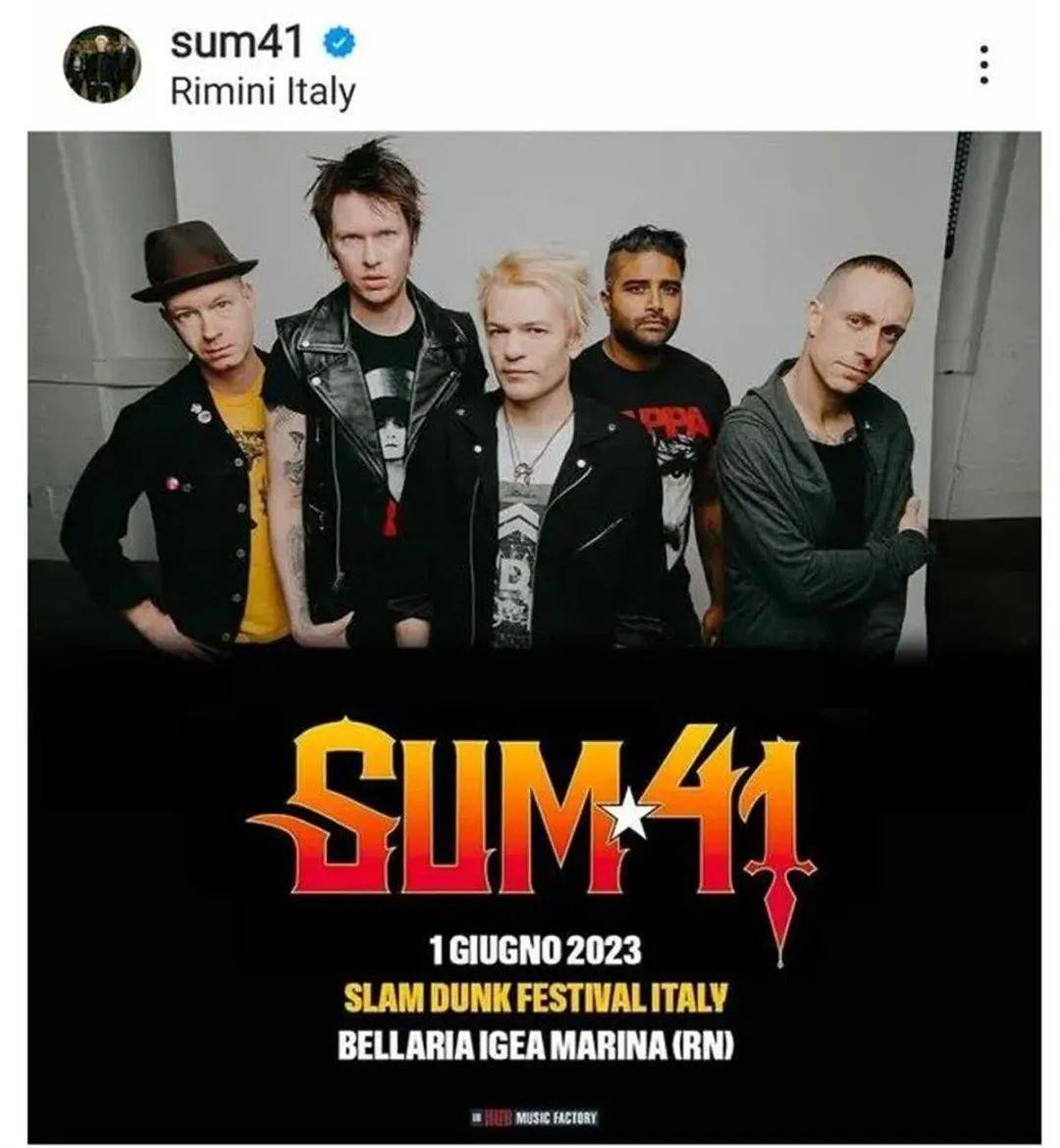 知名乐队宣布解散！_Sum_社交_媒体