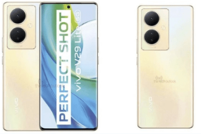 vivo V29 Lite 5G设计曝光：居中打孔曲面屏与多摄像头模组抢眼_手机_支持_泄漏