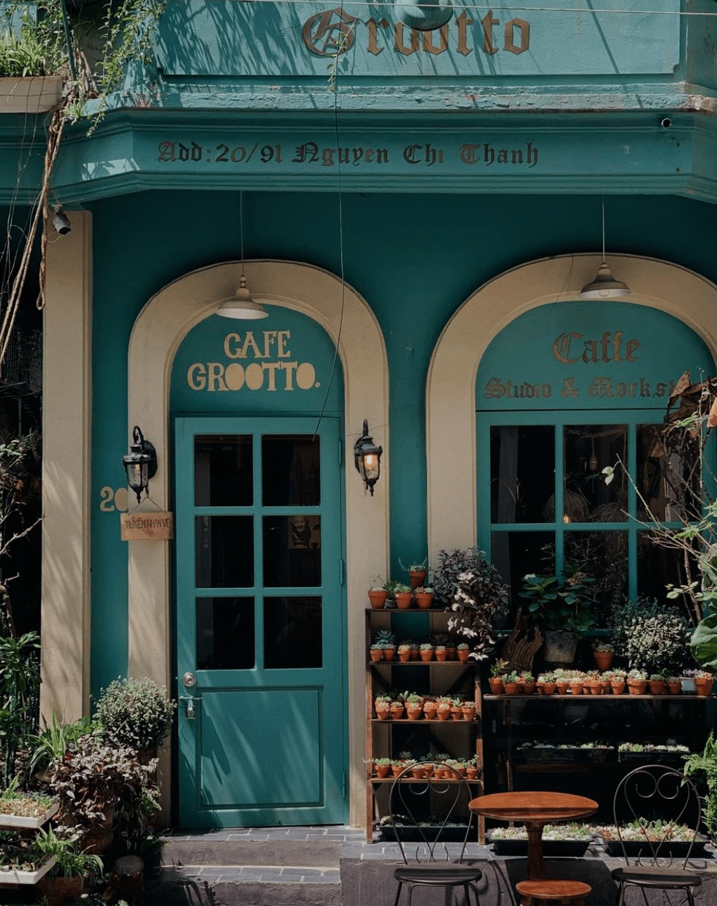 河内探店 157 · GROOTTO CAFE_地址_Nguy_越南