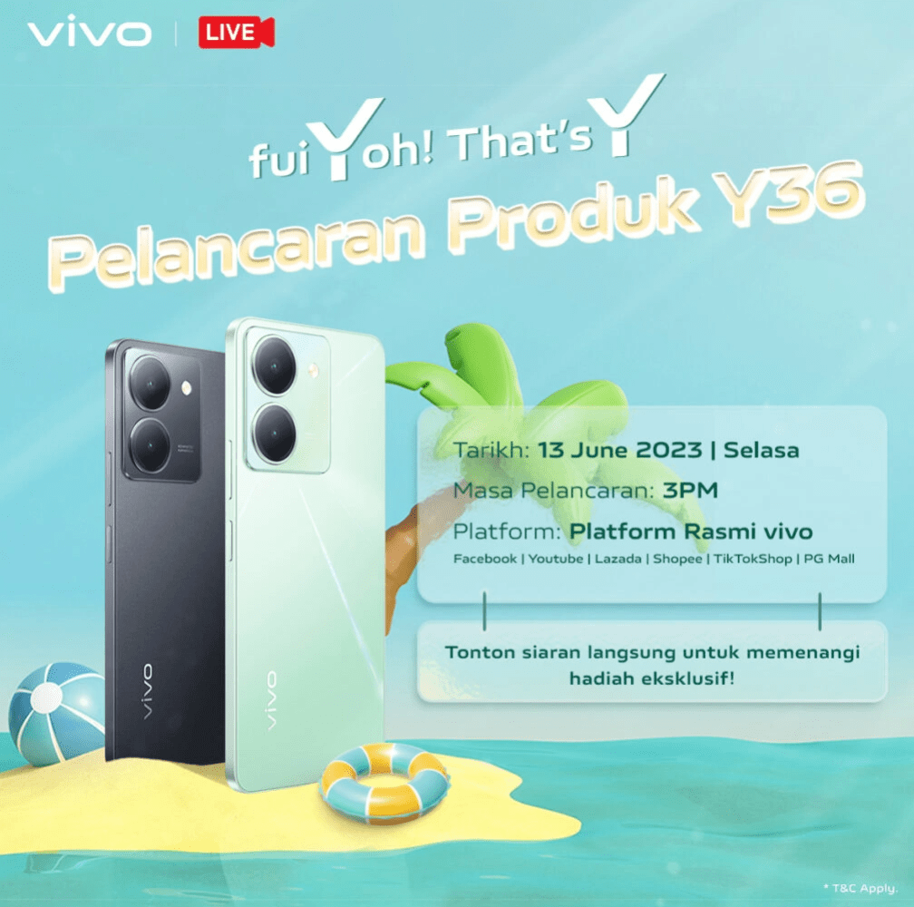 vivo Y36 官宣 6 月 13 日海外发布，搭载天玑 6020 芯片_方案_支持_功能