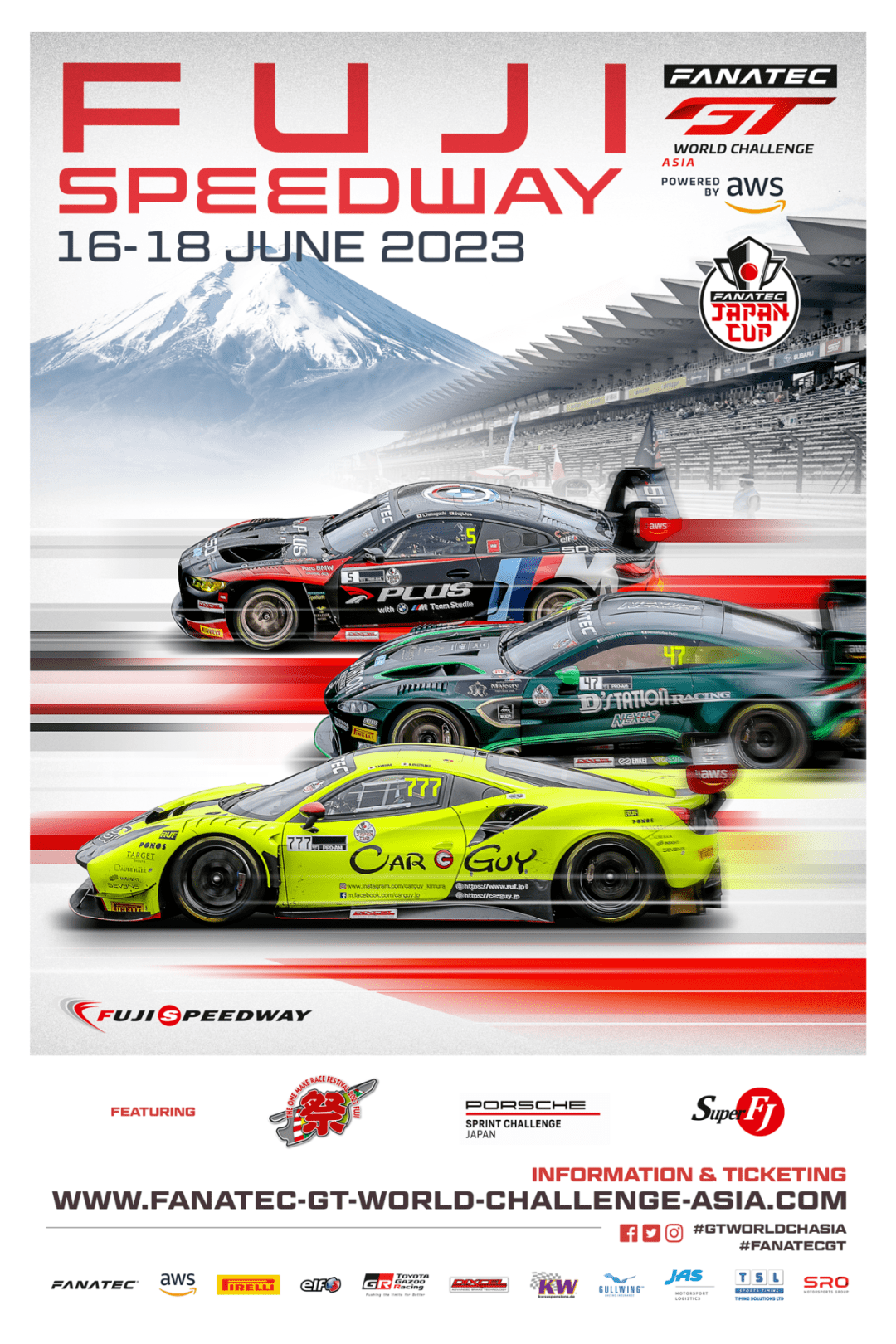 驰骋富士山下 GTWC亚洲杯开启东瀛之旅_Racing_赛事_赛车