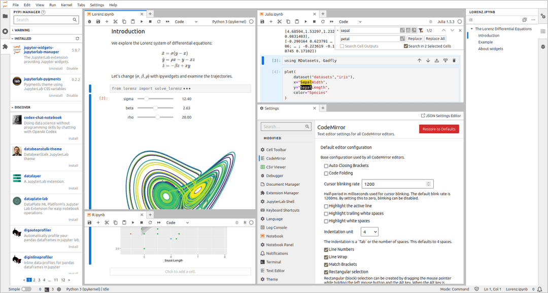 神器 JupyterLab 4.0 震撼发布！_笔记本_用户_功能