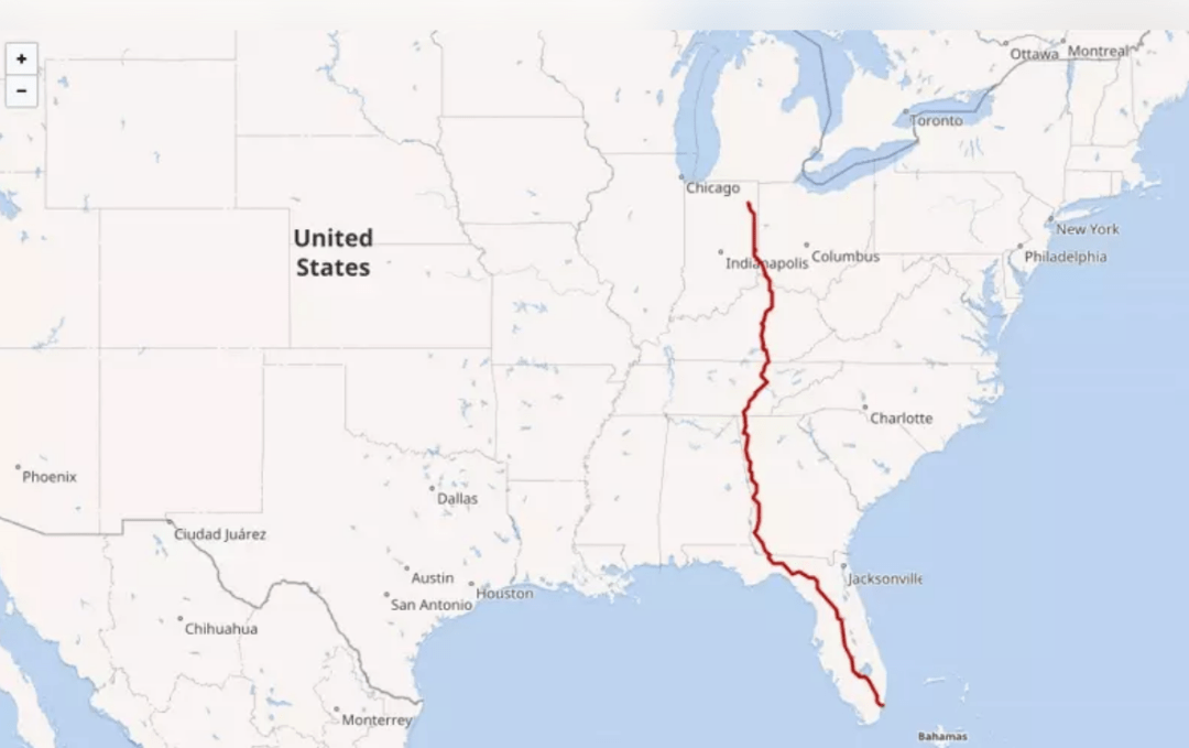 全美50条可怕道路：德州美国90号公路排第三！_乔治亚州_Martha_Fort