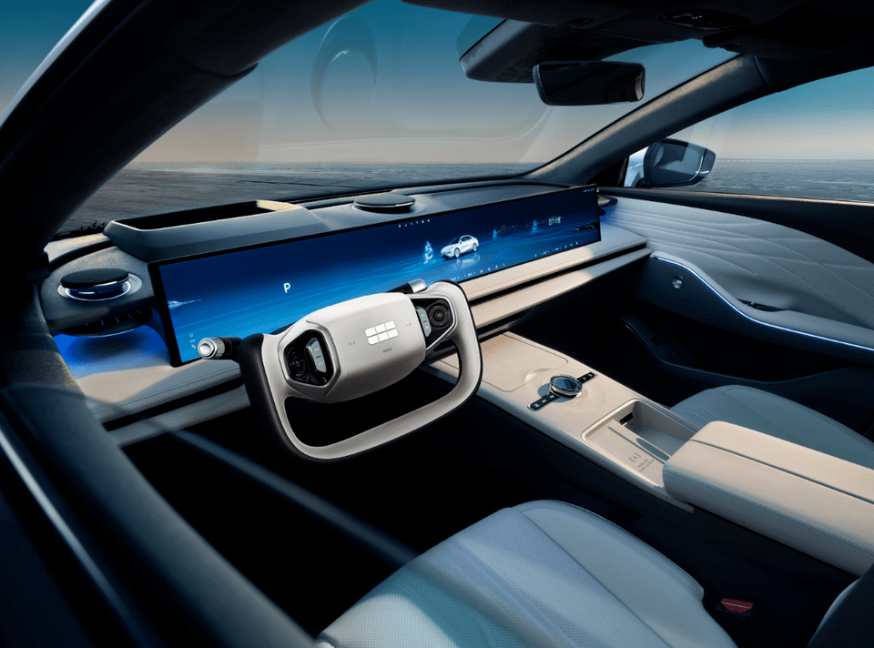 最美中国纯电旗舰轿车！百万级SEA架构打造的吉利银河E8亮相_搜狐汽车_搜狐网