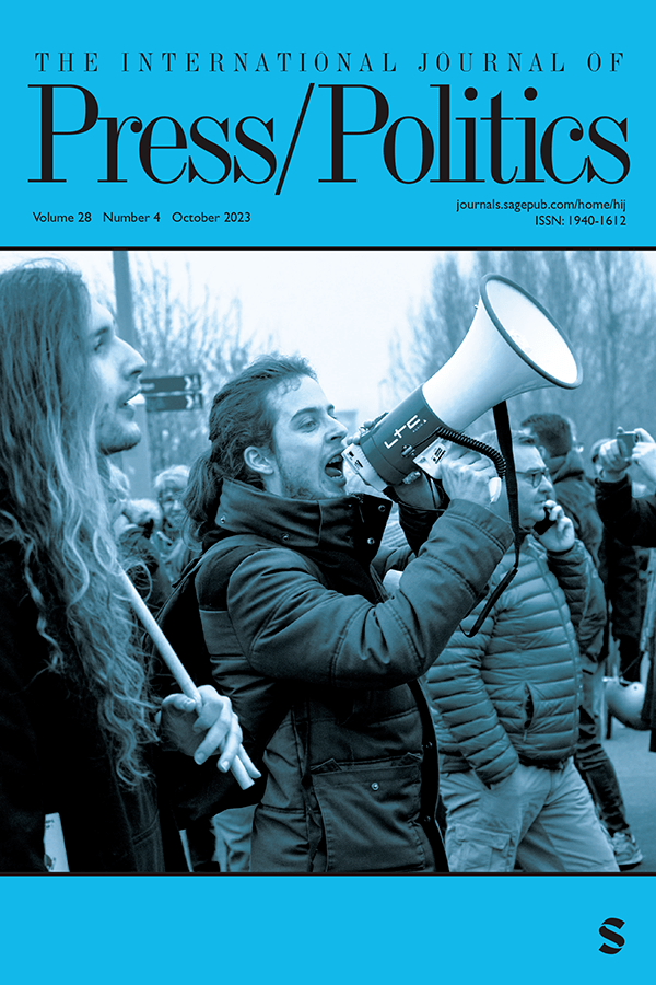 【出版】The International Journal of Press/Politics：2023年第4期